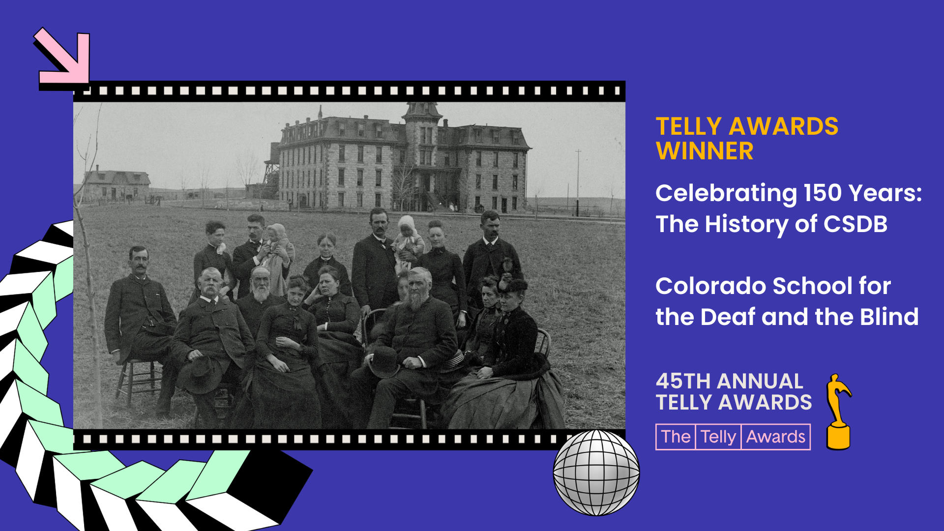 CSDB wins a Telly Award for video excellence | CO School for the Deaf & Blind